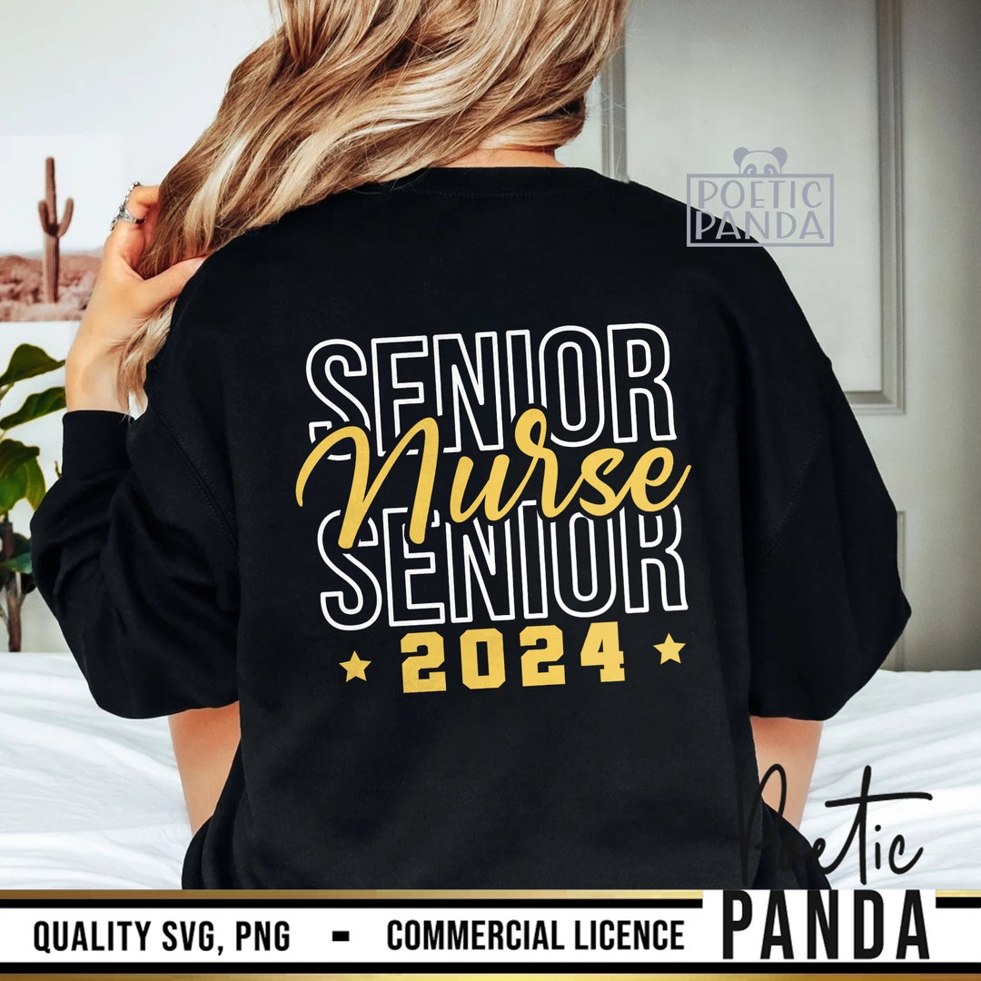 2024 Senior Nurse Graduation Svg, Nurse Svg, 2024 Graduate Shirt Svg ...