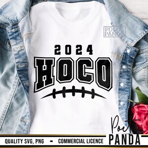 Hoco 2024 SVG PNG, Hoco Vibes Svg, Football Homecoming 2024 Svg, Hoco ...