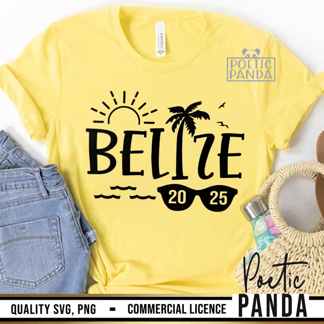 2025 Belize SVG PNG, Family Vacation to Belize Svg, Belize Family Trip ...