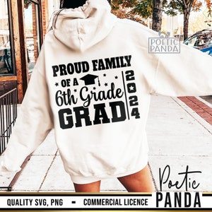 6th Grade Grad SVG PNG, Graduation Svg, 6th Grade Svg, Proud Family Svg ...