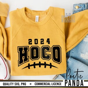 Hoco 2024 SVG PNG, Hoco Vibes Svg, Football Homecoming 2024 Svg, Hoco ...