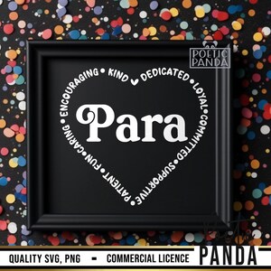 Para SVG PNG, Teachers Aide Svg, Para Appreciation Svg, Gift to Para ...