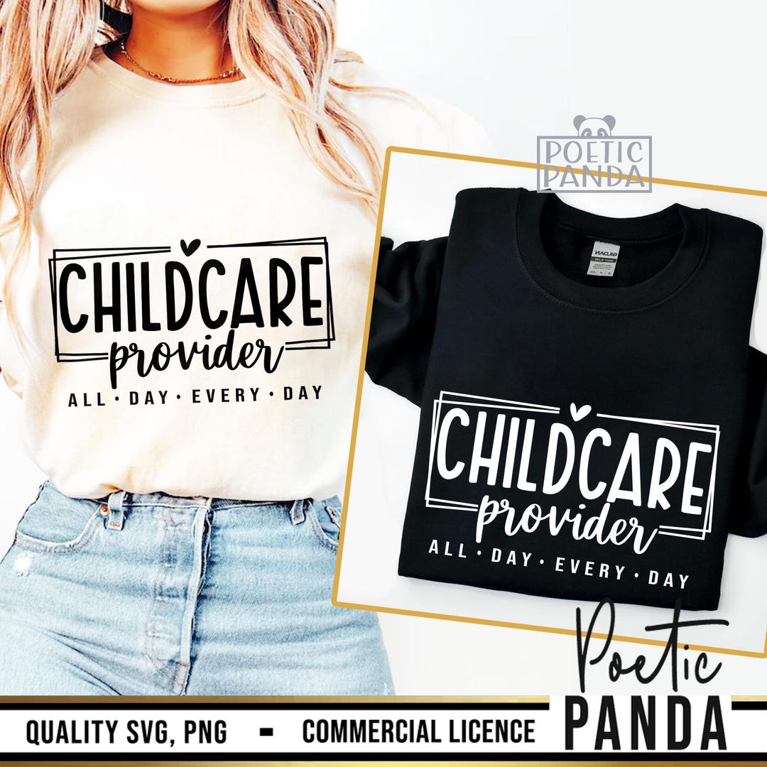 Childcare Provider SVG PNG, Caregiver Svg, Kindergarten, Babysitter Svg ...
