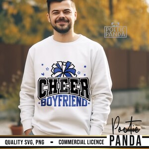 Cheer Boyfriend SVG PNG, Cheerleader Svg, Cheer Boyfriend Shirt Svg ...