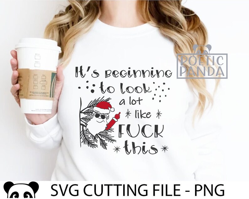It's Beginning to Look Like F This SVG Funny Christmas - Etsy