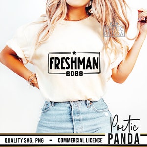 2028 Freshman SVG PNG, Back to School Svg, High School Svg, Freshman ...