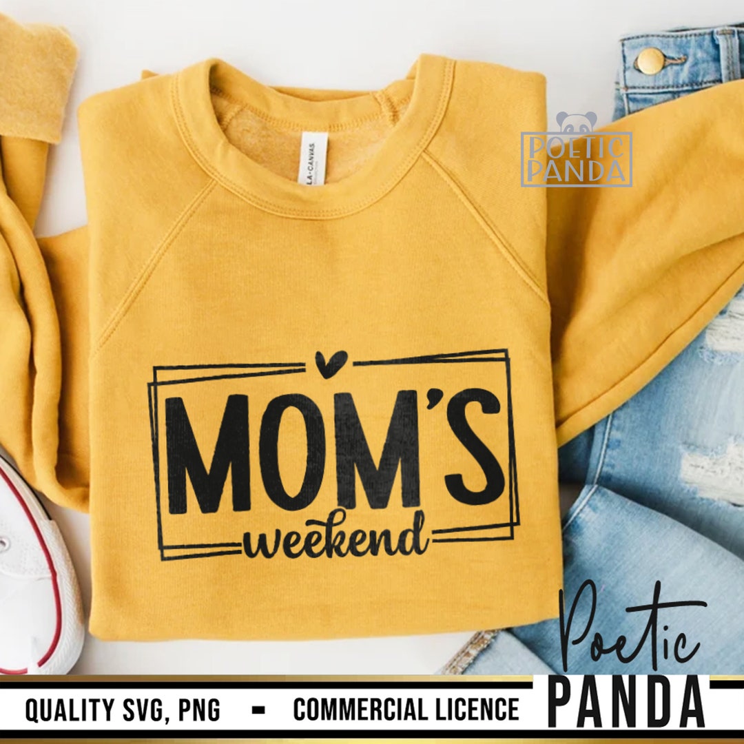 Mom's Weekend SVG PNG, Family Vacation Svg, Mom Svg, Mom Life Svg ...