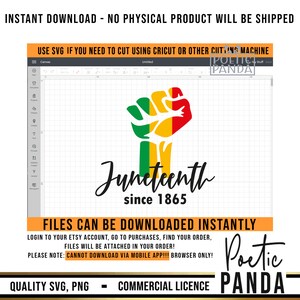 Juneteenth Svg, Black Culture Svg, Juneteenth Svg Woman Man Kids, 1865 ...