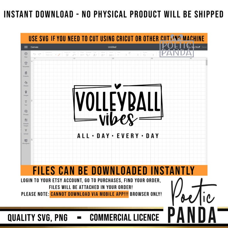 Volleyball Vibes SVG PNG, Volleyball Team Svg, Volleyball Mom Svg, Game ...