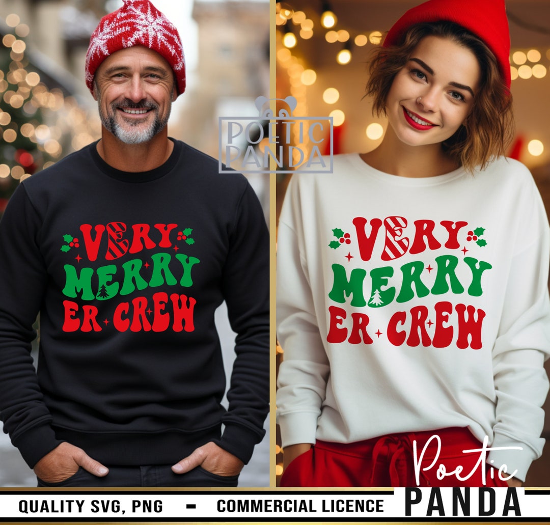 Merry ER Crew SVG PNG, Emergency Department Svg, Er Christmas Svg ...