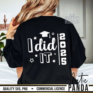 2025 Graduation SVG PNG, Senior 2025, Graduation Svg, Class of 2025 Svg ...