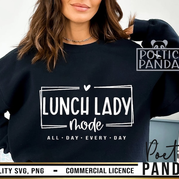 Lunch Lady Svg - Etsy