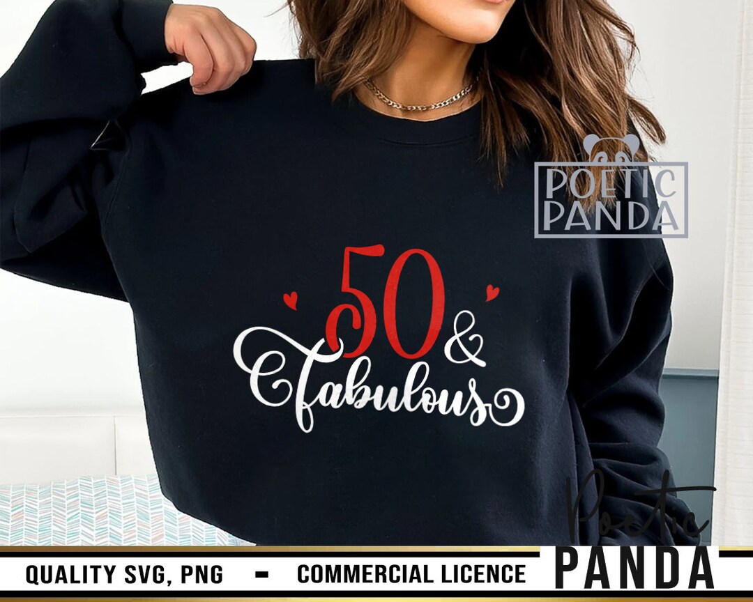 50th Birthday SVG PNG, 50 Af Svg, Birthday Queen Svg, 50 Years Old Svg ...