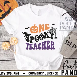 Spooky Teacher SVG PNG, Trick or Teach Svg, Trick or Teach Svg ...