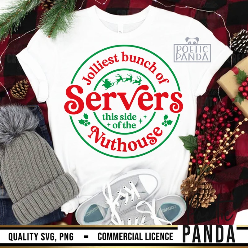 Christmas Server Svg - Etsy