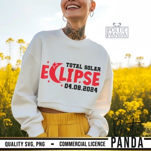 Total Solar Eclipse SVG PNG, Solar Eclipse Sweatshirt Svg Design, Solar ...