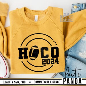 Hoco 2024 SVG PNG, Football Homecoming 2024, Hoco Shirts Svg, Class ...