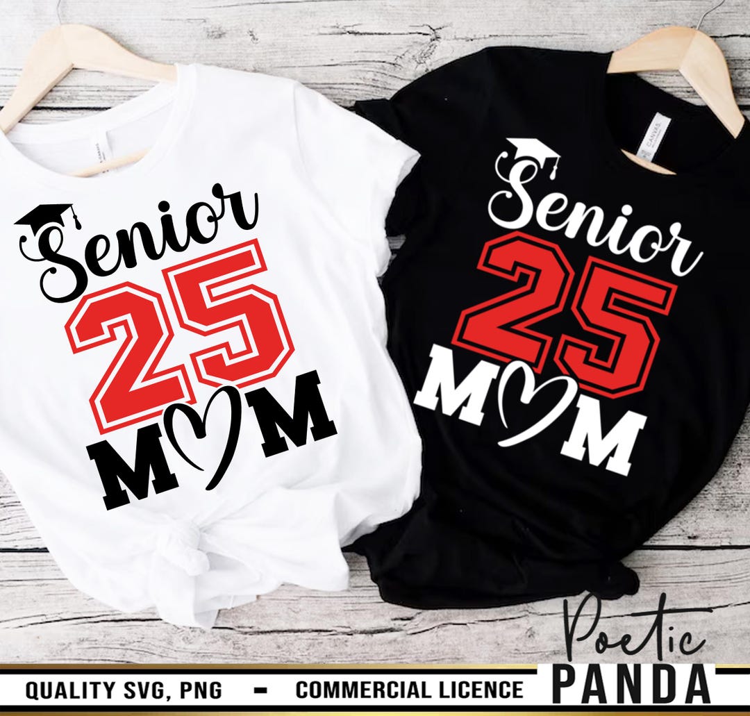 Senior Mom 25 SVG PNG, Cheer Mom Svg, Proud Mom Svg, Cricut, Class of ...