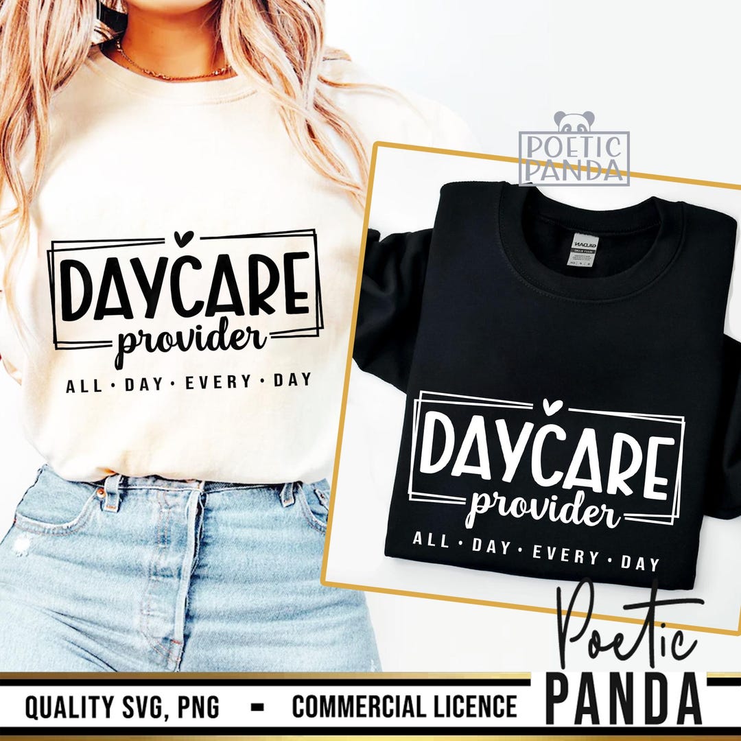 Daycare Provider SVG PNG, Daycare Worker Svg, Childcare Provider Svg ...