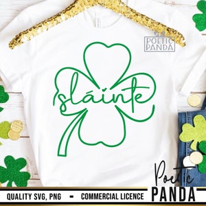 Slainte SVG PNG, St Patricks Svg, Slainte Svg, Shamrock Svg, St ...