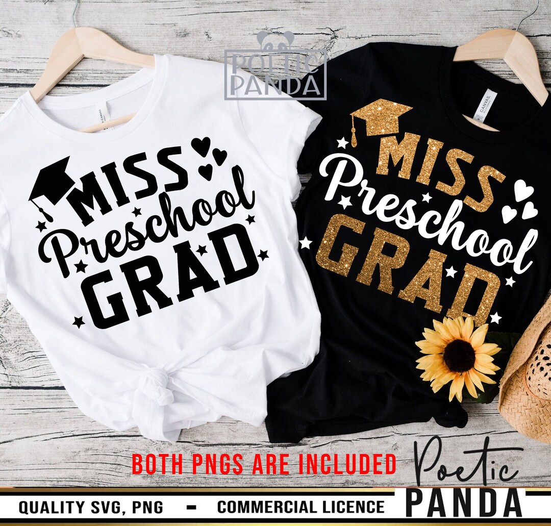 Miss Preschool Grad SVG PNG, Pre-k Graduation Svg Girl, so Long Pre Svg ...