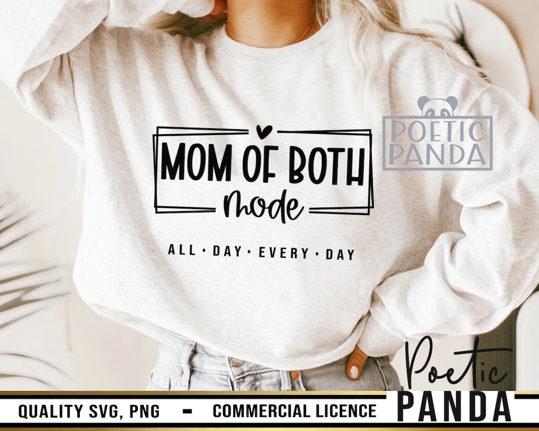 Mom of Both SVG PNG, Softball Svg, Mom of Both Png, Coffee Mug Svg, Mom ...