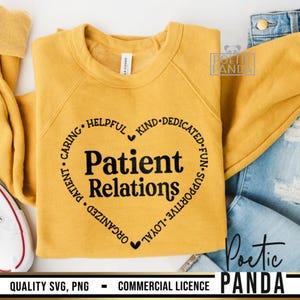 Patient Relations SVG PNG, Nurse Svg, Healthcare Squad Svg, Nurse Word ...