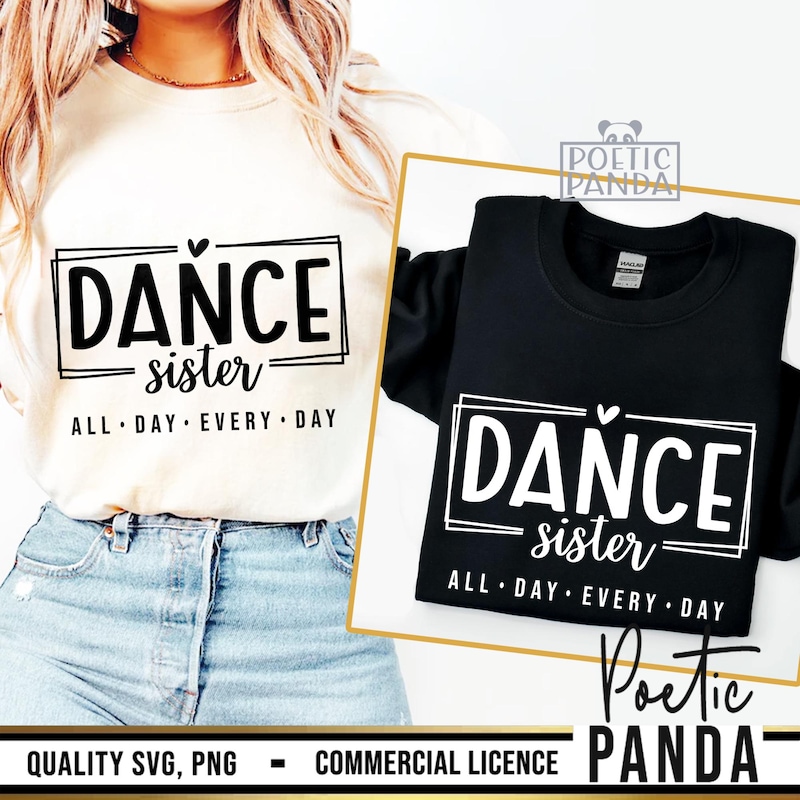 Dance Sister Svg - Etsy