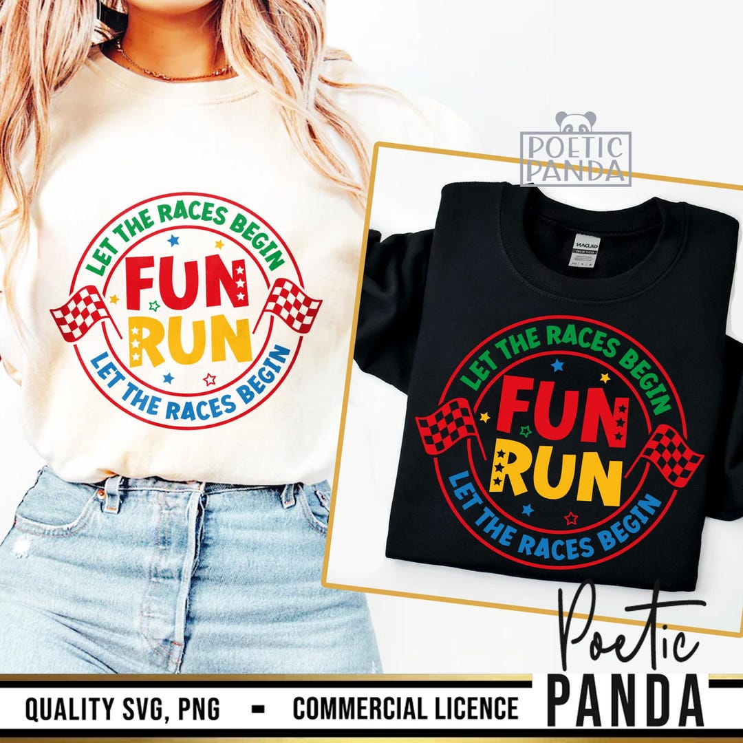 Fun Run SVG PNG, School Sports Day Svg, Field Day Fun Day Svg, Teacher ...