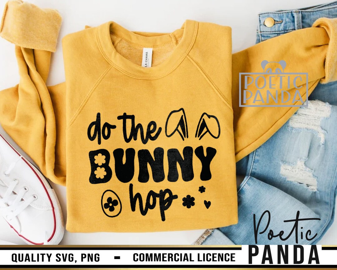 Do Bunny Hop SVG PNG, Happy Easter Svg, Bunny Ears Svg, Easter Crew Svg ...