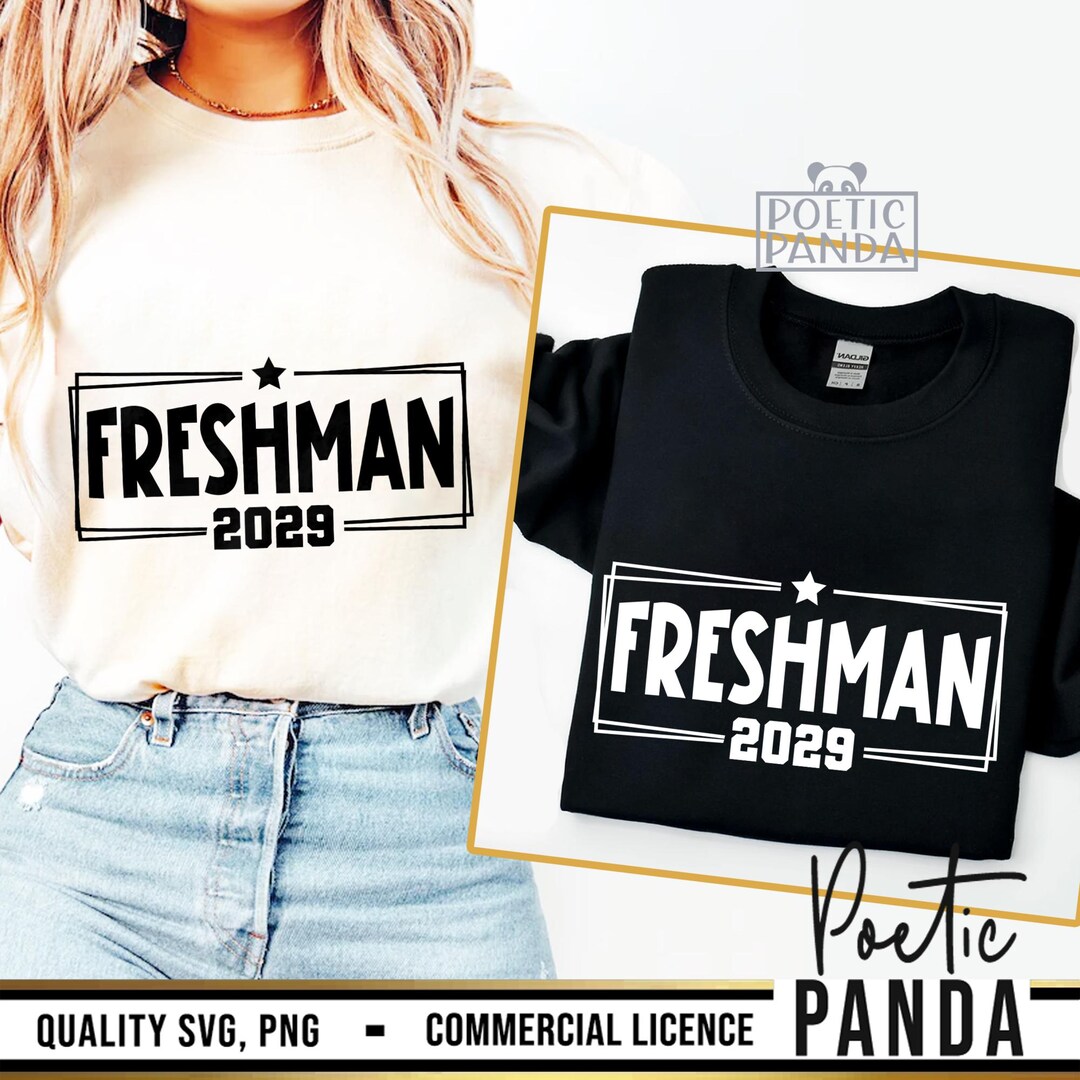 2029 Freshman SVG PNG, Back to School Svg, Freshman Png, High School ...