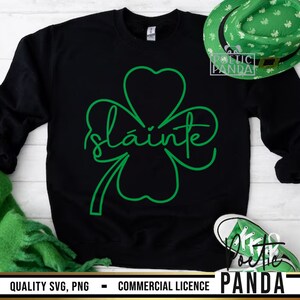 Slainte SVG PNG, St Patricks Svg, Slainte Svg, Shamrock Svg, St ...