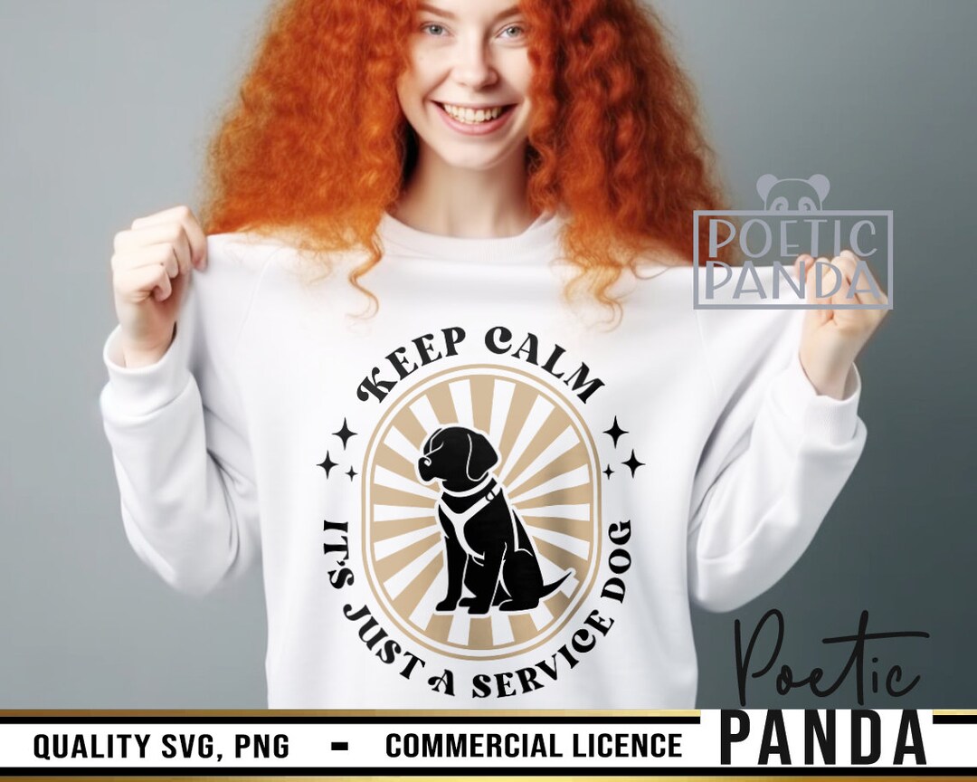 Service Dog SVG PNG, Disability Month Svg, Abilities Outweigh ...