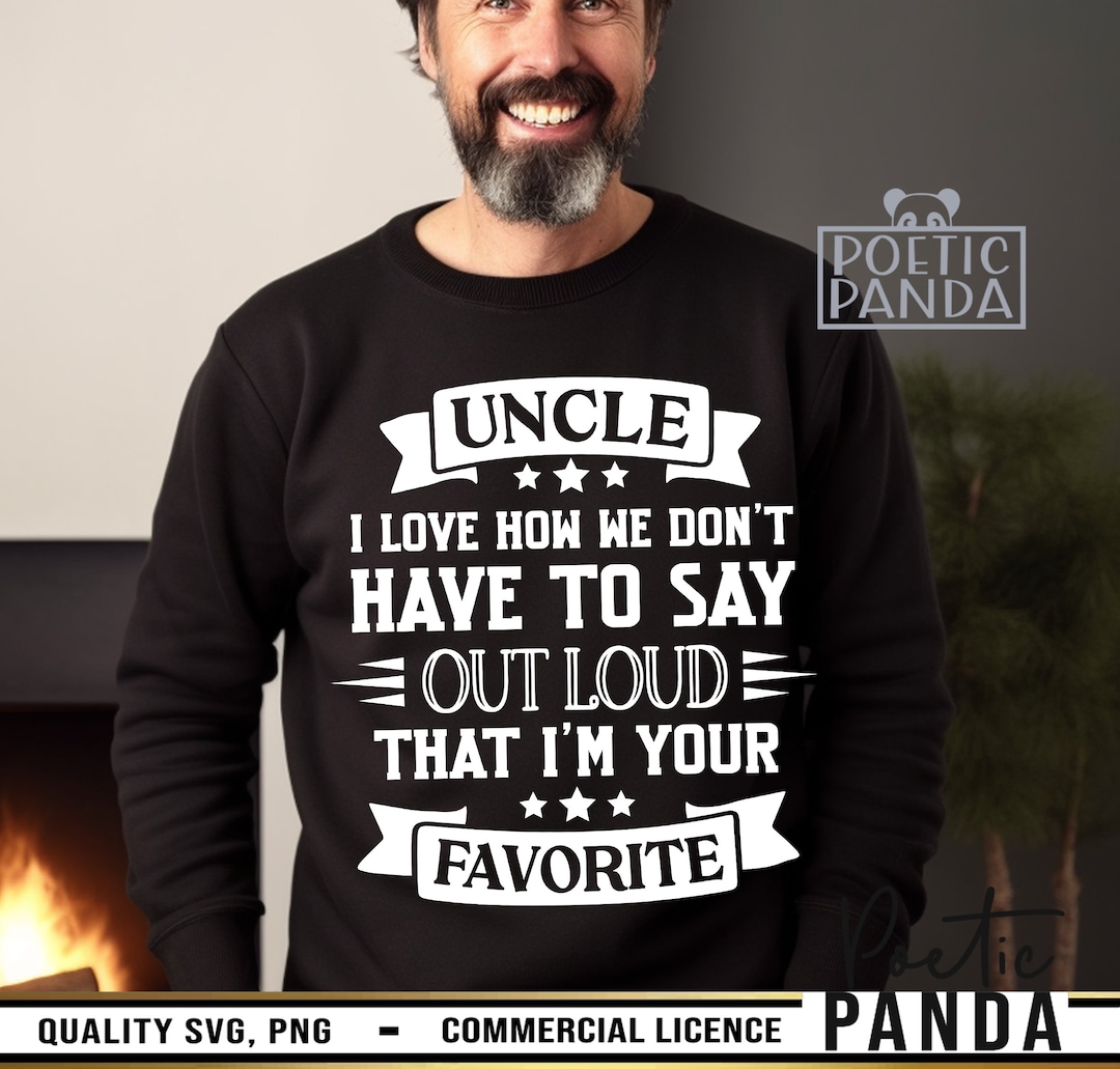 Uncle SVG PNG Family Svg Uncle Svg Uncle Shirt Svg Fathers - Etsy