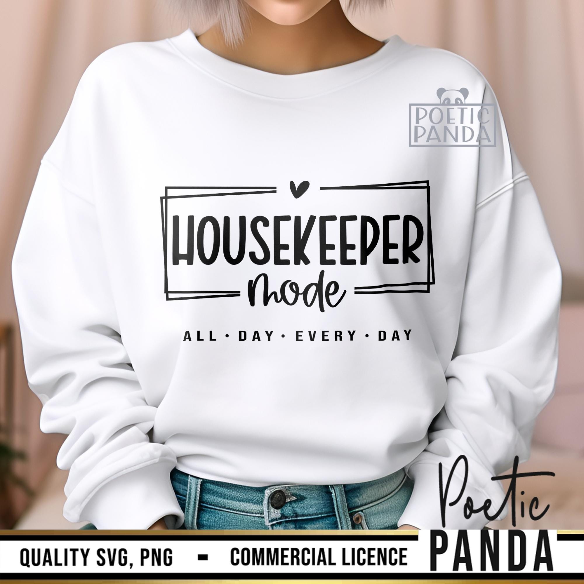 Housekeeper SVG PNG, Cleaning Lady Svg, Janitor Svg, Housekeeping Svg ...