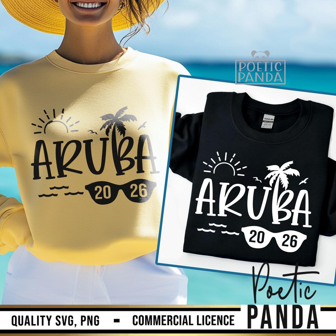2026 Aruba SVG PNG, Aruba Cricut, Aruba Family Trip Svg, Caribbean Svg ...