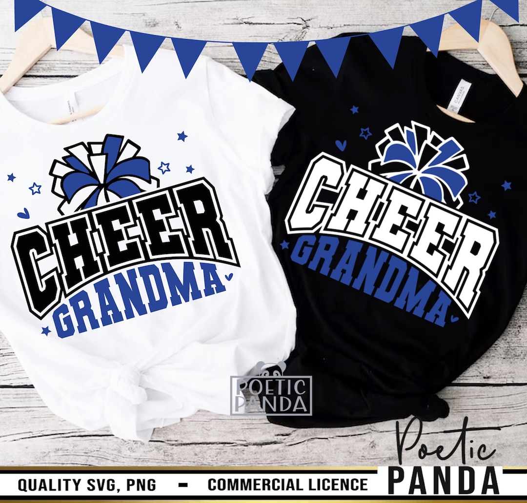 Cheer Grandma SVG PNG, Cheer Grandma Shirt Svg, Cheerleader Svg, Cheer ...