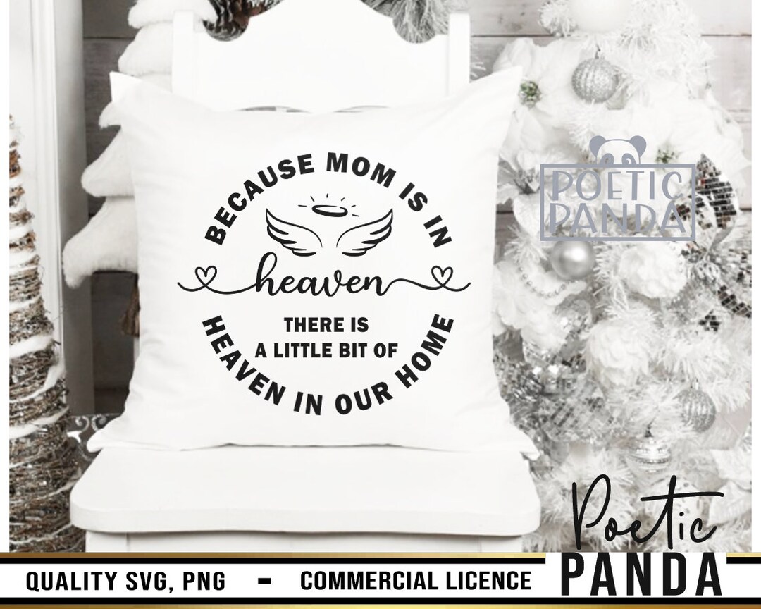 Mamá Memorial SVG PNG, mamá recuerdo svg, tus alas estaban listas svg ...