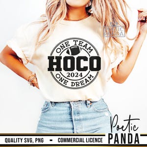 2024 Hoco SVG PNG, 2024 Football Homecoming Svg, Hoco 2024, One Team ...