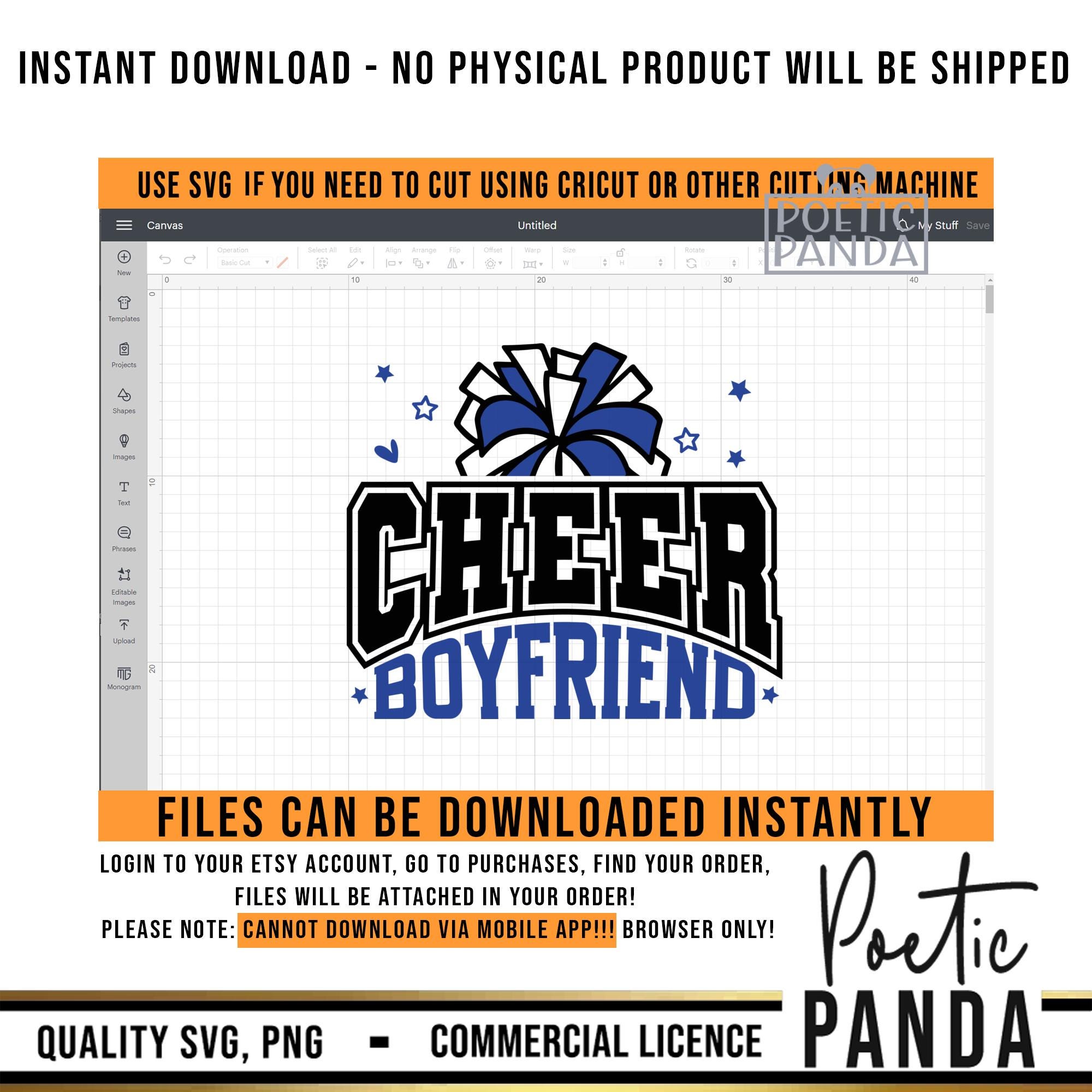 Cheer Boyfriend SVG PNG, Cheerleader Svg, Cheer Boyfriend Shirt Svg ...