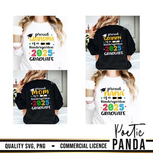 2025 Kindergarten Graduation PNG, Kindergarten Family Graduation Shirts ...