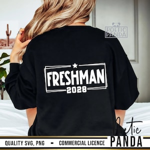 2028 Freshman SVG PNG, Back to School Svg, High School Svg, Freshman ...