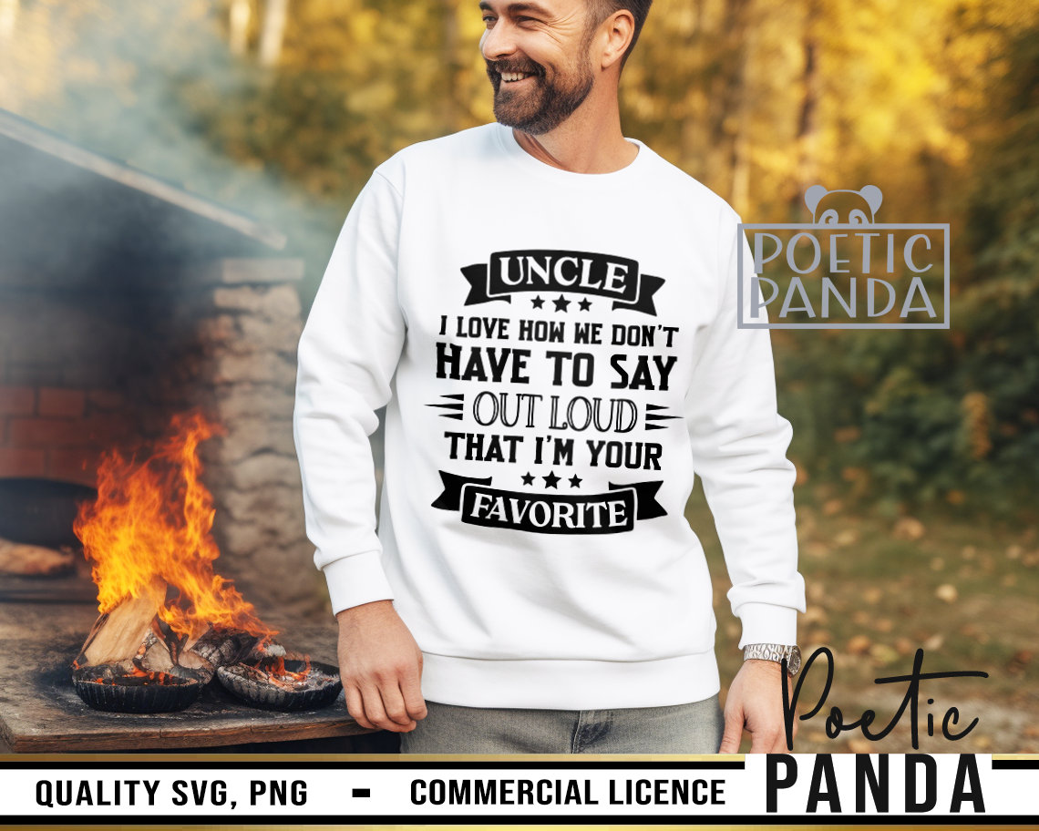 Uncle SVG PNG, Funcle Svg, Funny Gift to Uncle Svg, Uncle Shirt Svg ...