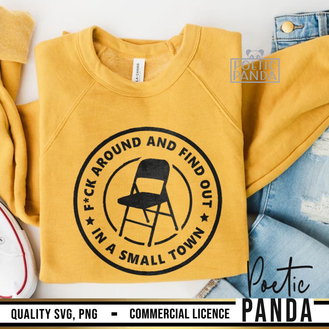 FAFO Chair SVG PNG Folding Chair Funny Svg Fafo Svg F - Etsy