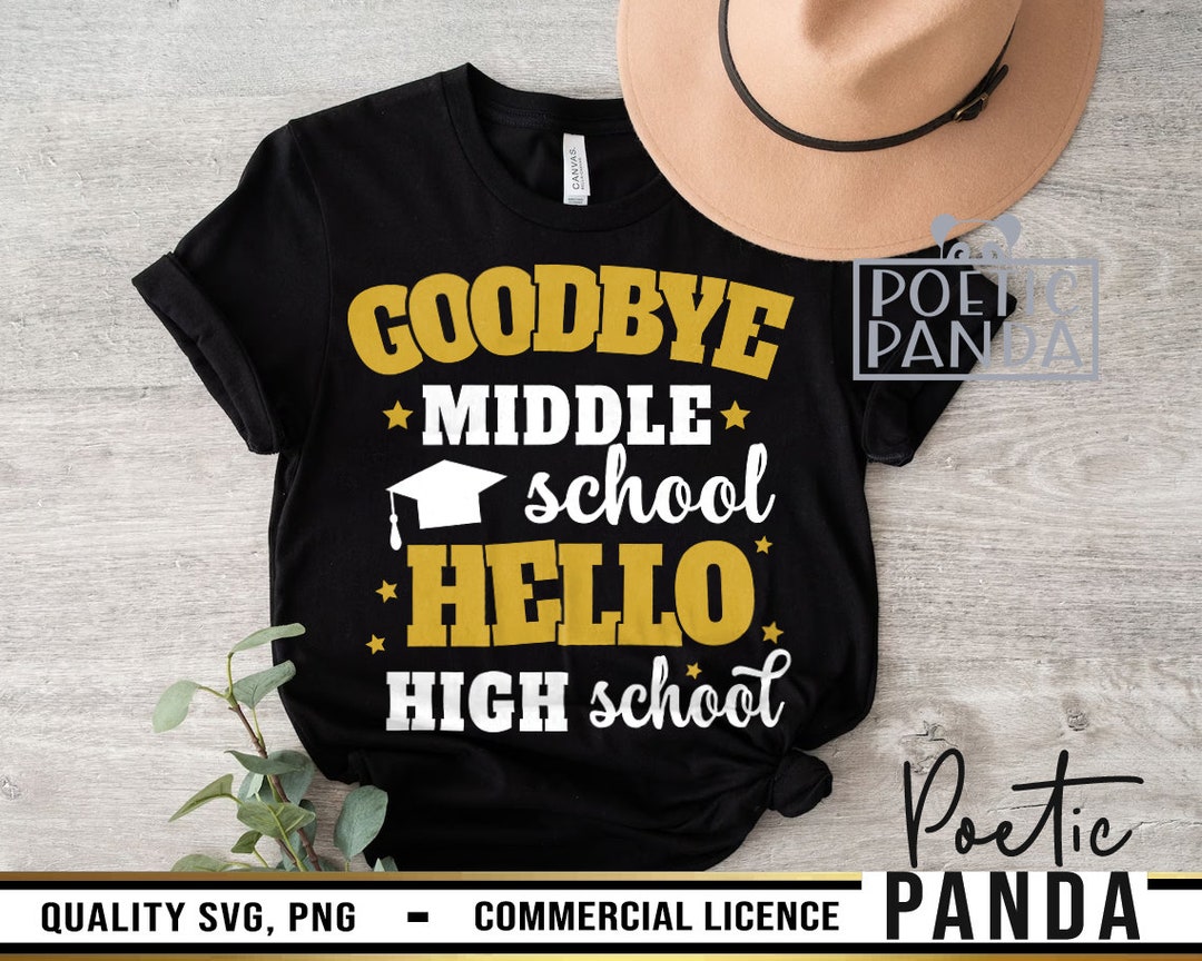 Hello High School SVG PNG, Graduation Svg, Teacher Svg, 8th Grade Svg ...