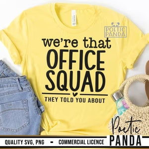 That Office Squad SVG PNG, Front Office Squad Svg, Office Squad Svg ...