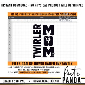 Twirler Mom SVG PNG, Baton Svg, Dance Svg, Gymnastics Svg, Gymnastics ...