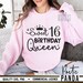16th Birthday SVG PNG, Sweet 16, 16th Birthday Svg, Birthday Svg ...