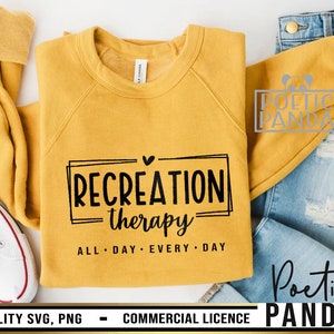 Recreation Therapy SVG PNG, Mental Health Svg, Physical Therapy Svg ...