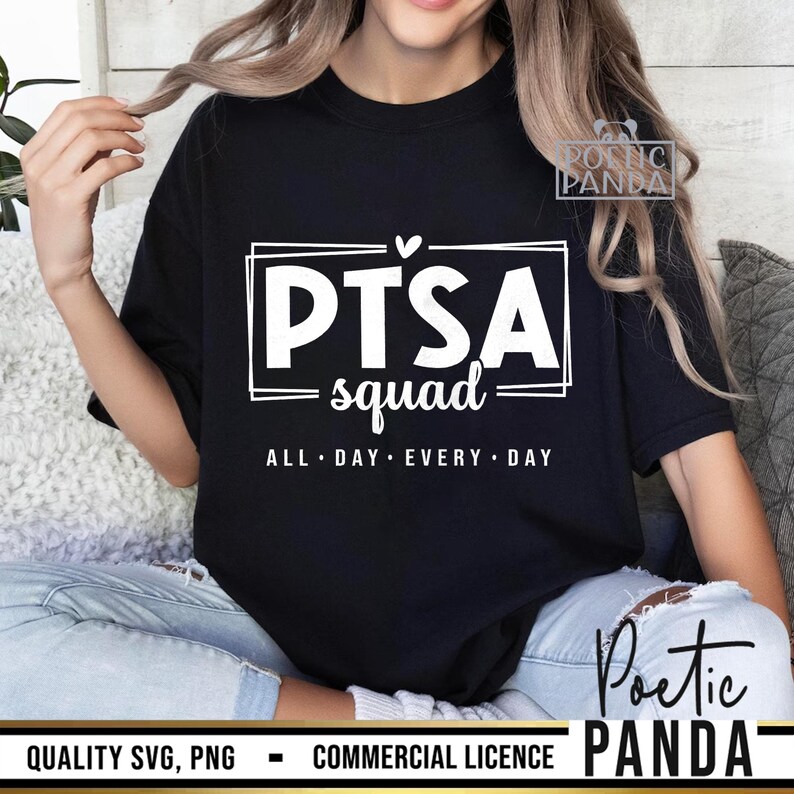 Ptsa Squad SVG PNG, Parents Teachers Students Association Svg, Ptsa ...